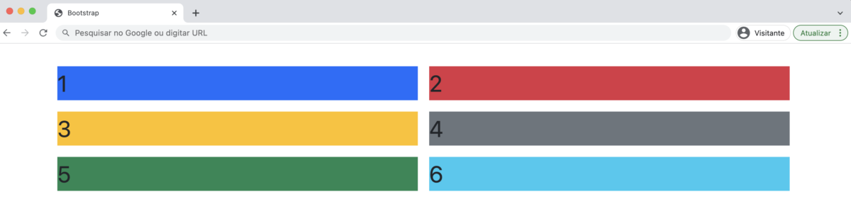 Layout no Bootstrap 5 – Diego Mariano