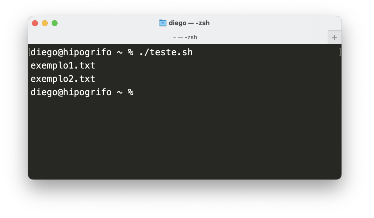 Shell script: um guia básico – Diego Mariano
